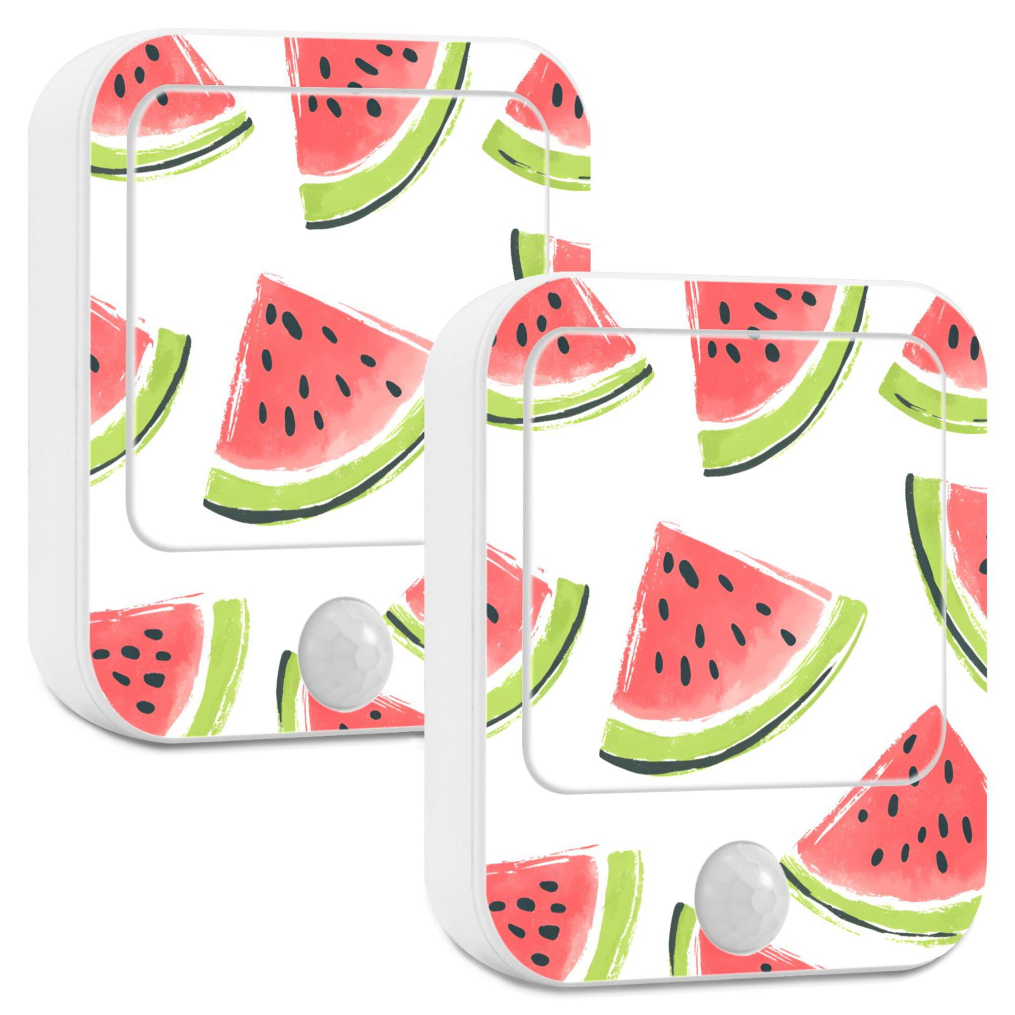 Yayeee 2-Pack Plug in LED Night Lights with Light Sensors Motion ...