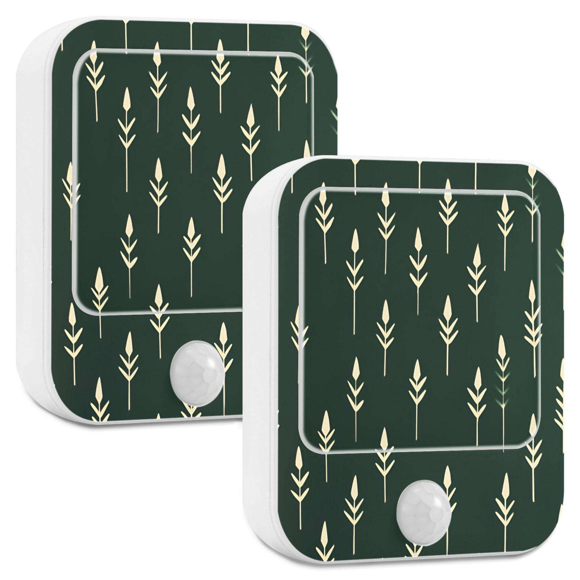 Yayeee 2-Pack Plug in LED Night Lights with Light Sensors Motion ...