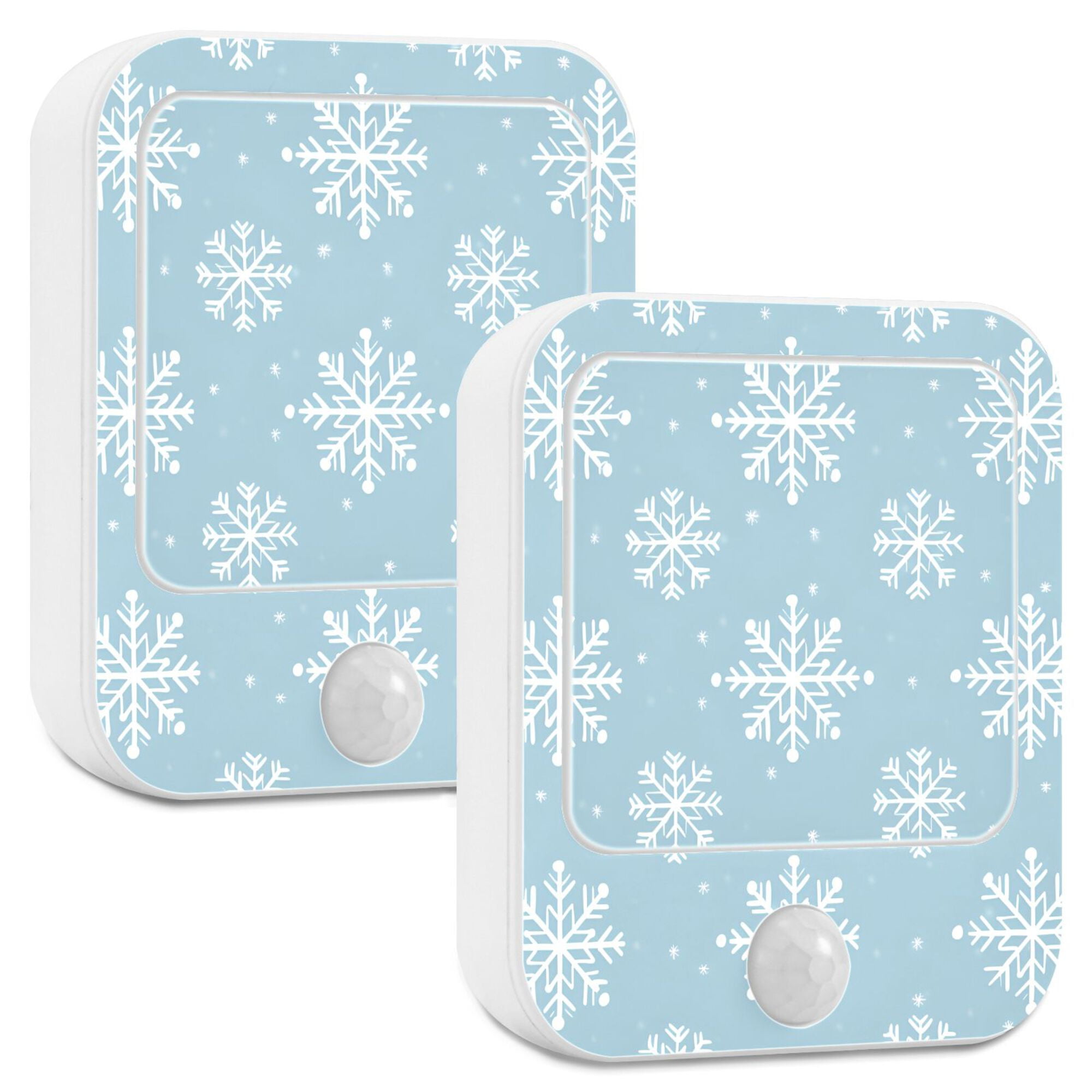 Yayeee 2-Pack Plug in LED Night Lights with Light Sensors Motion ...