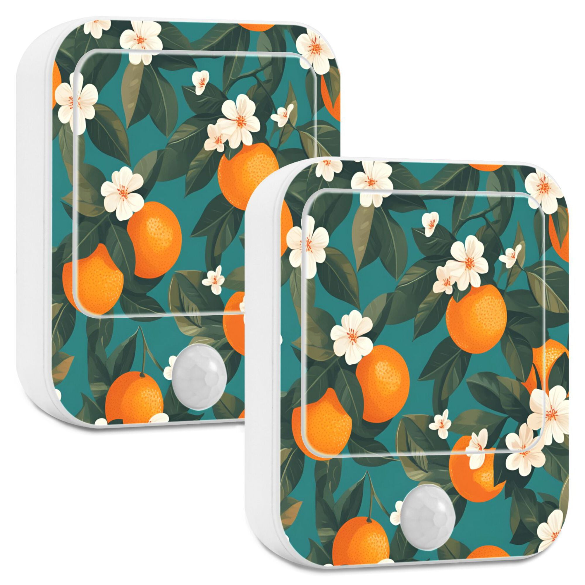 Yayeee 2-Pack Plug in LED Night Lights with Light Sensors Motion ...