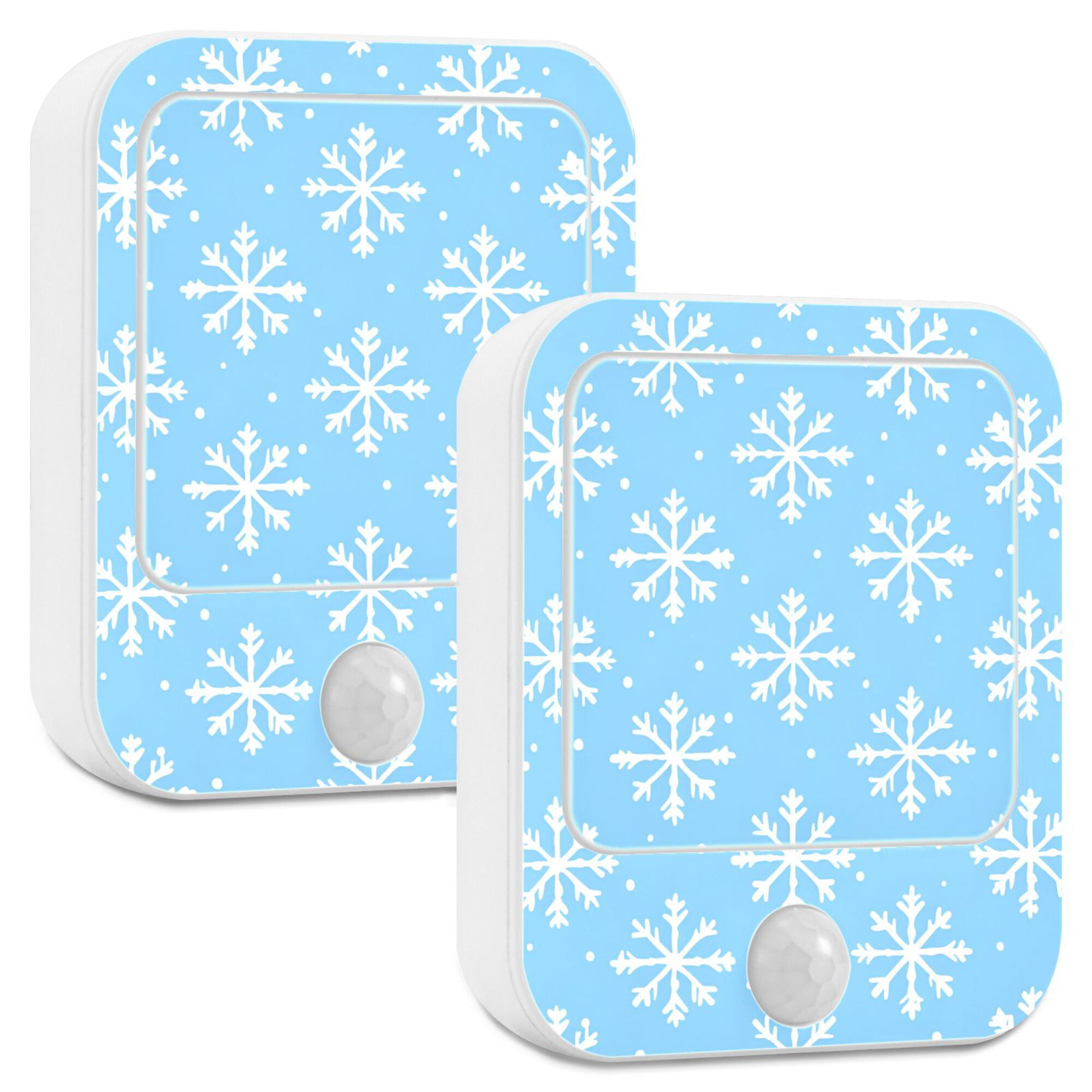 Yayeee 2-Pack Plug in LED Night Lights with Light Sensors Motion ...
