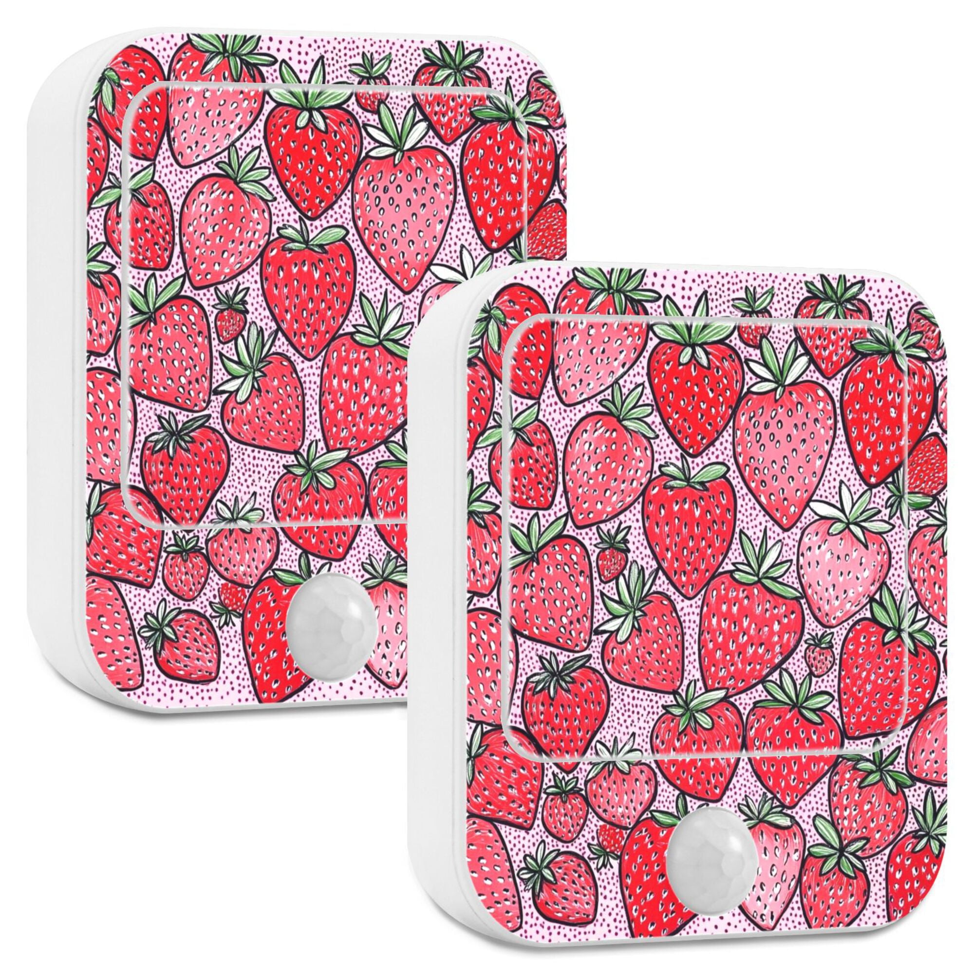 Yayeee 2-Pack Plug in LED Night Lights with Light Sensors Motion ...