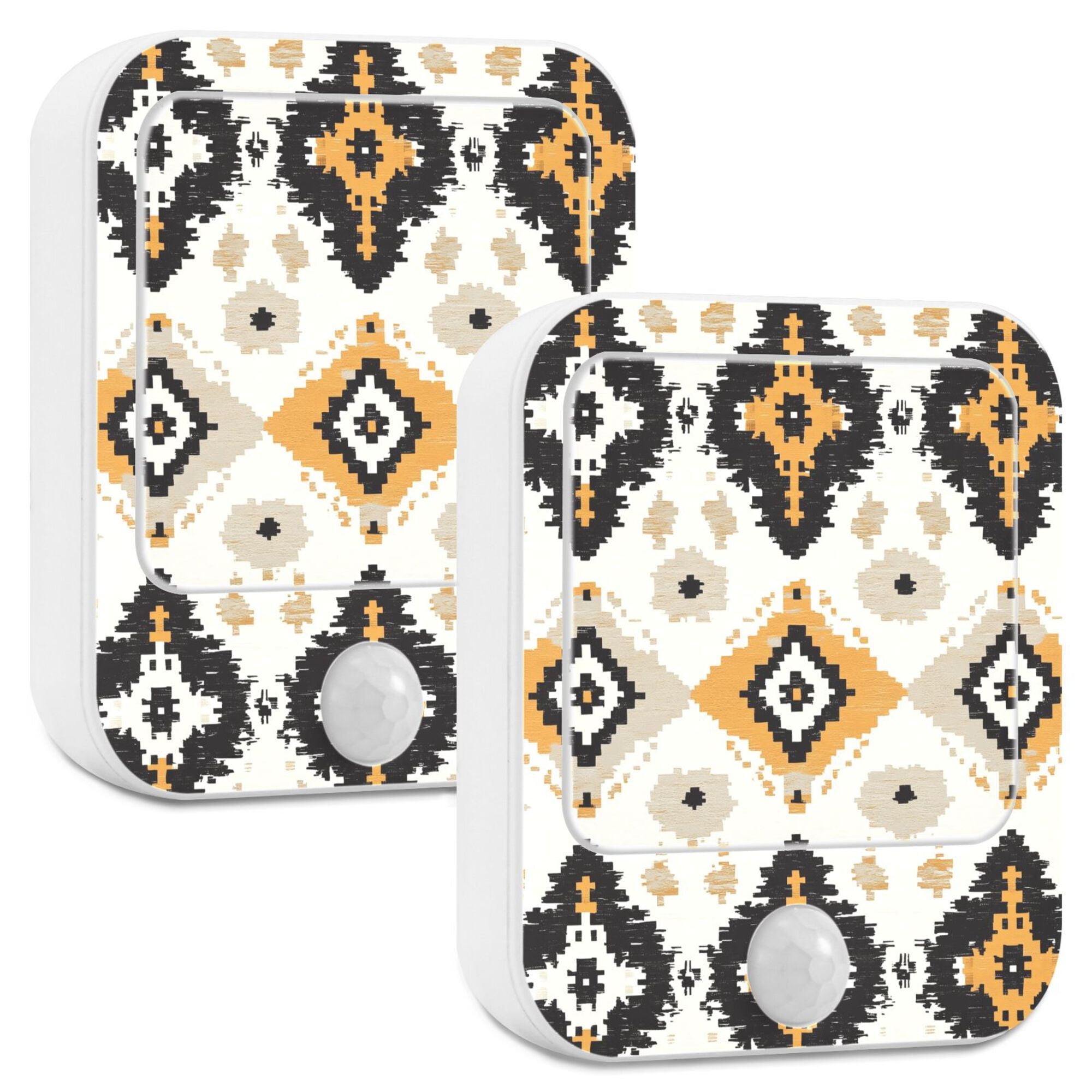 Yayeee 2-Pack Plug in LED Night Lights with Light Sensors Motion ...