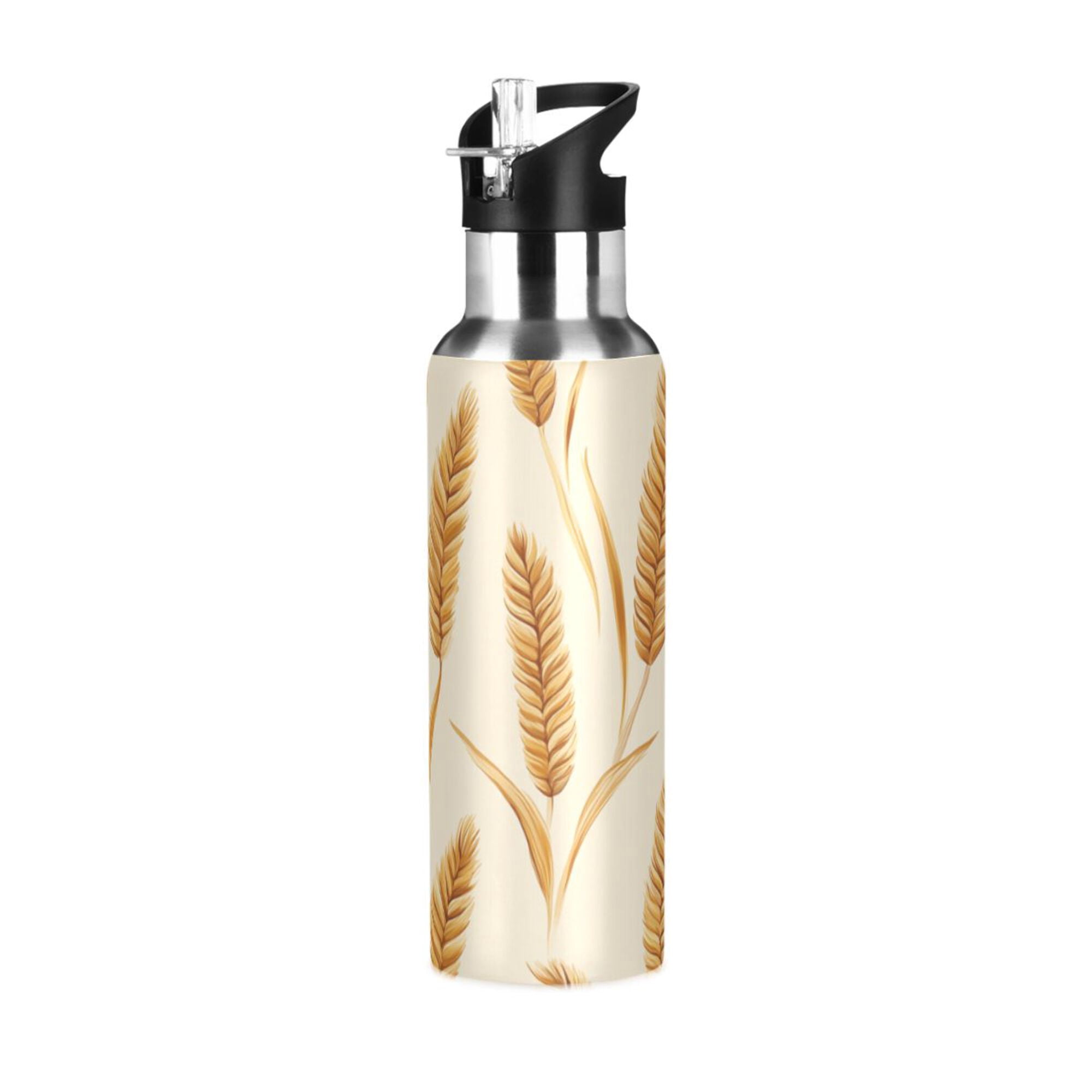 Yayeee 20oz Insulated Water Bottle Double Wall Stainless Steel with ...