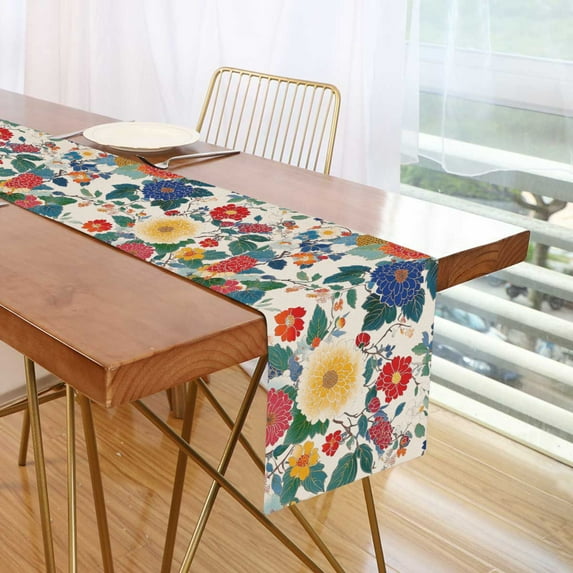 Yayeee Table Runner 70 inches Long for Home Kitchen Rectangle Dining ...