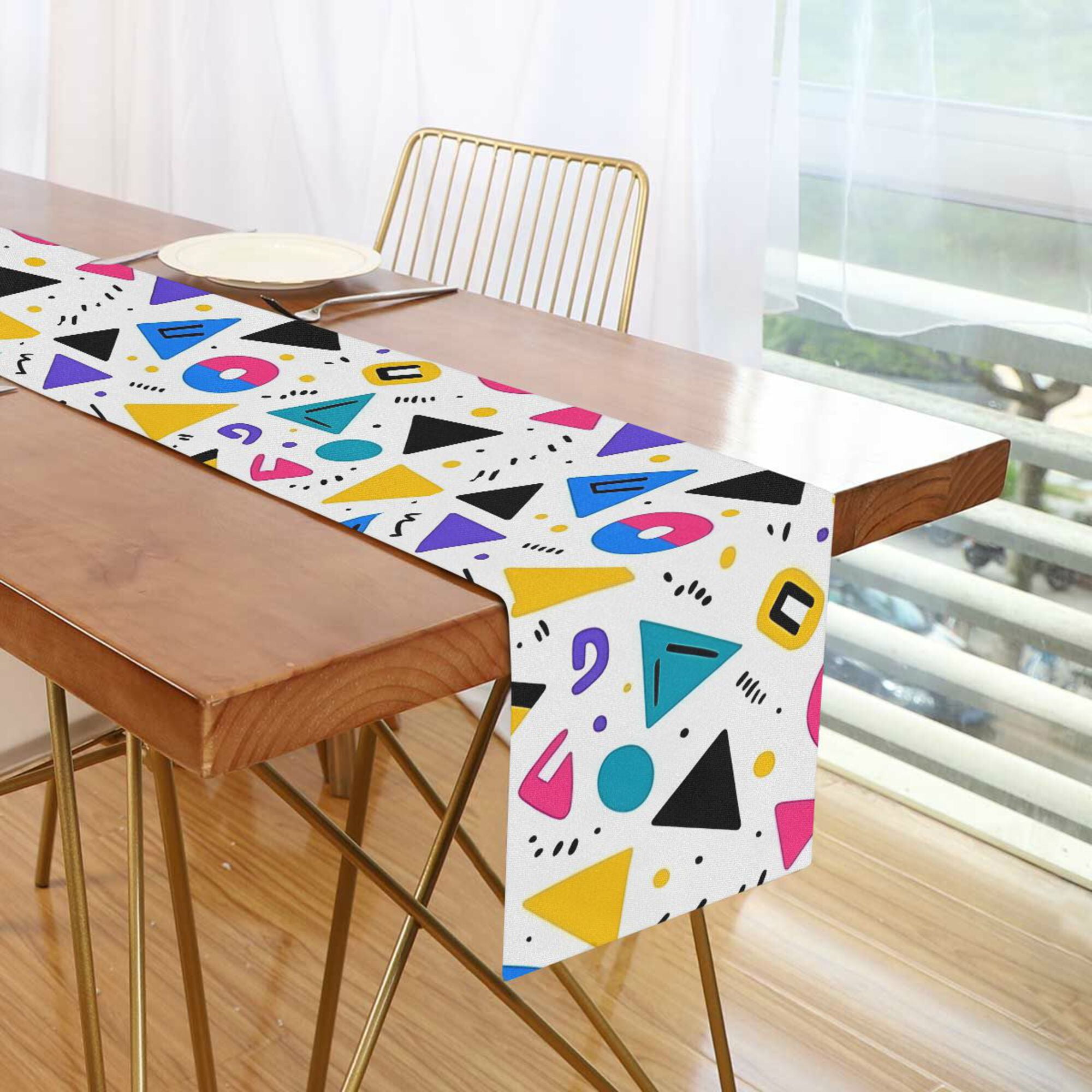 Yayeee Table Runner 90 inches Long Home Kitchen Dinning Party ...
