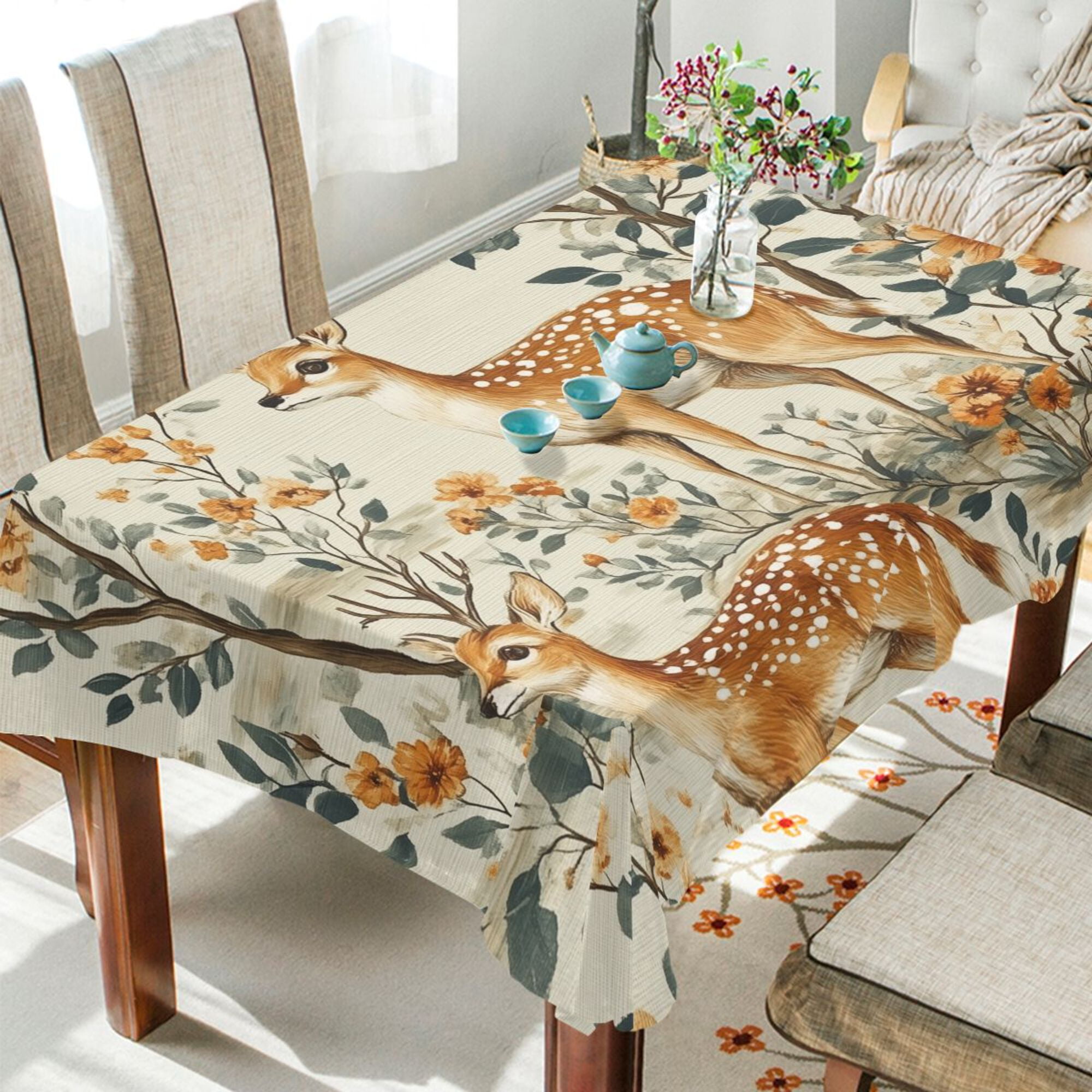 Yayeee Tablecloths for Rectangular Tables 60 x 108 inch Party Table ...