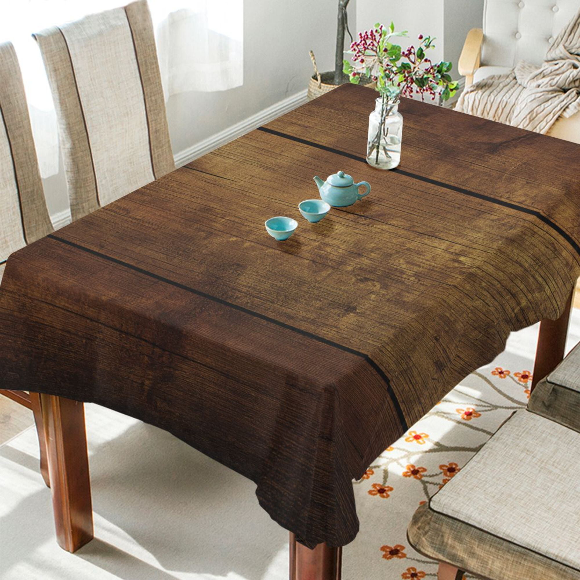 Yayeee Tablecloths for Rectangular Tables 60 x 120 inch Party Table ...