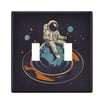 Yayeee Toggle Light Switch Wall Plate 2-Gang 4.56"x4.48" Decorative ...