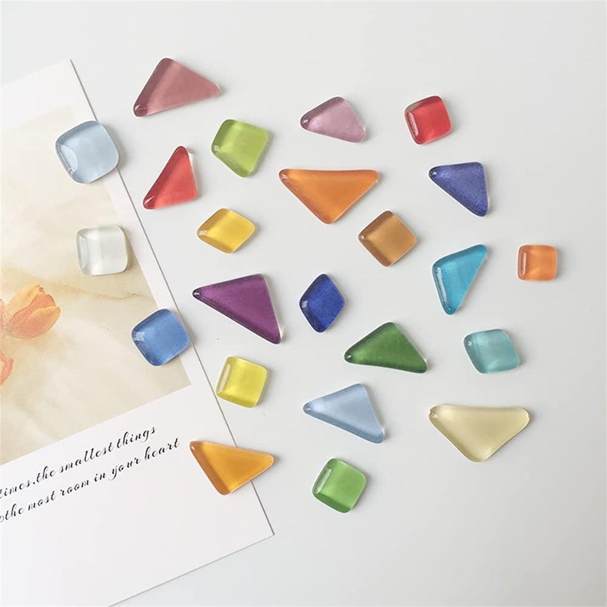 Yayun 20 Pcs Cute Refrigerator Magnets, Colorful Multiple Shapes Small ...