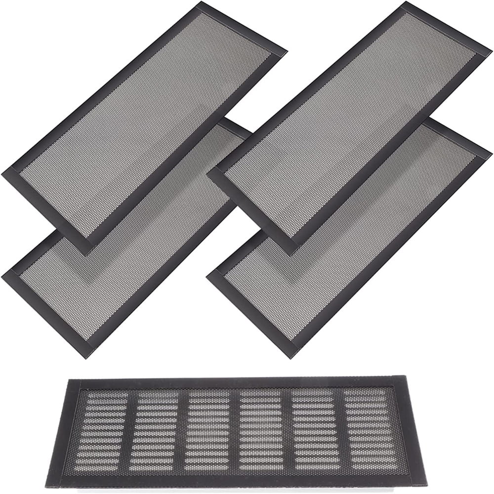 4Pcs Plastic Magnetic Floor Vent Covers, Air Deflector for Wall Ceiling ...