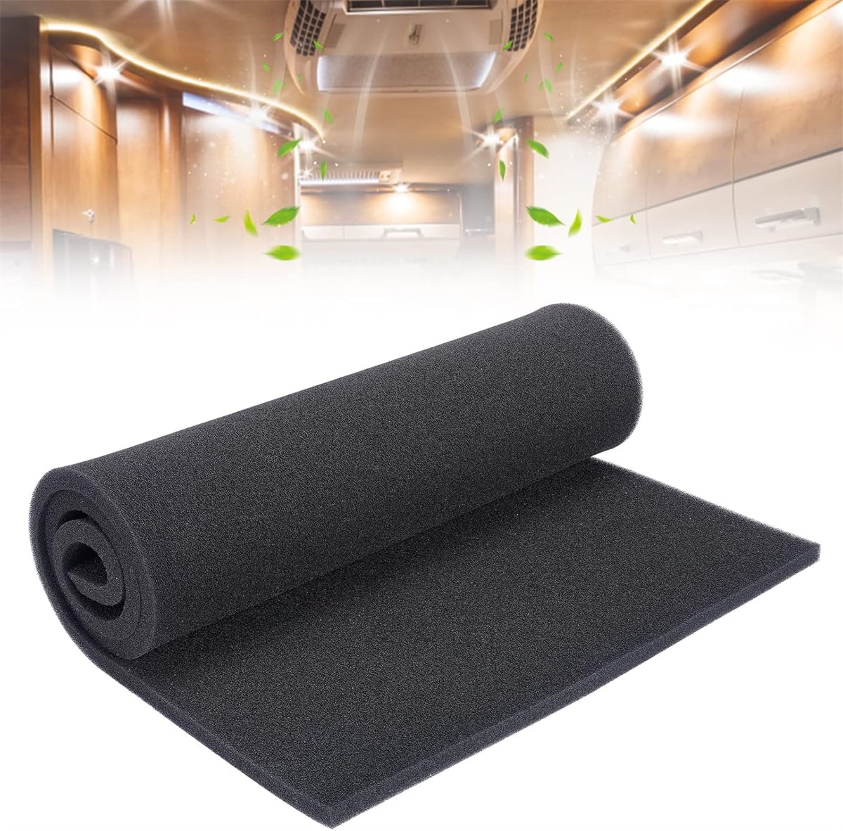 Yayun Cut to Fit Foam Pad Pre Filter, Air Conditioner Filter ...