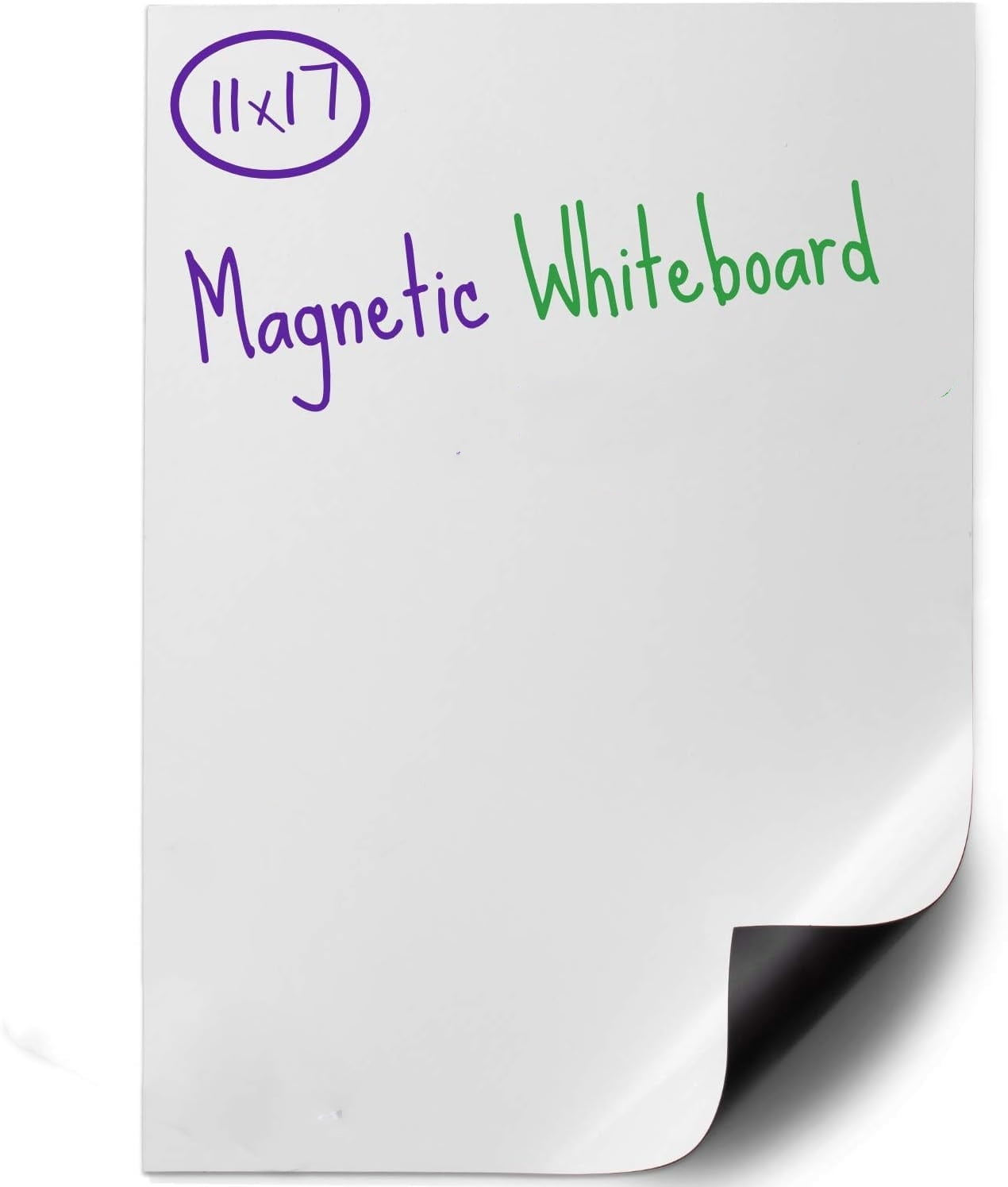 Yayun Magnetic Dry Erase Whiteboard, Refrigerator Magnet White Board with New Stain Resistant ...