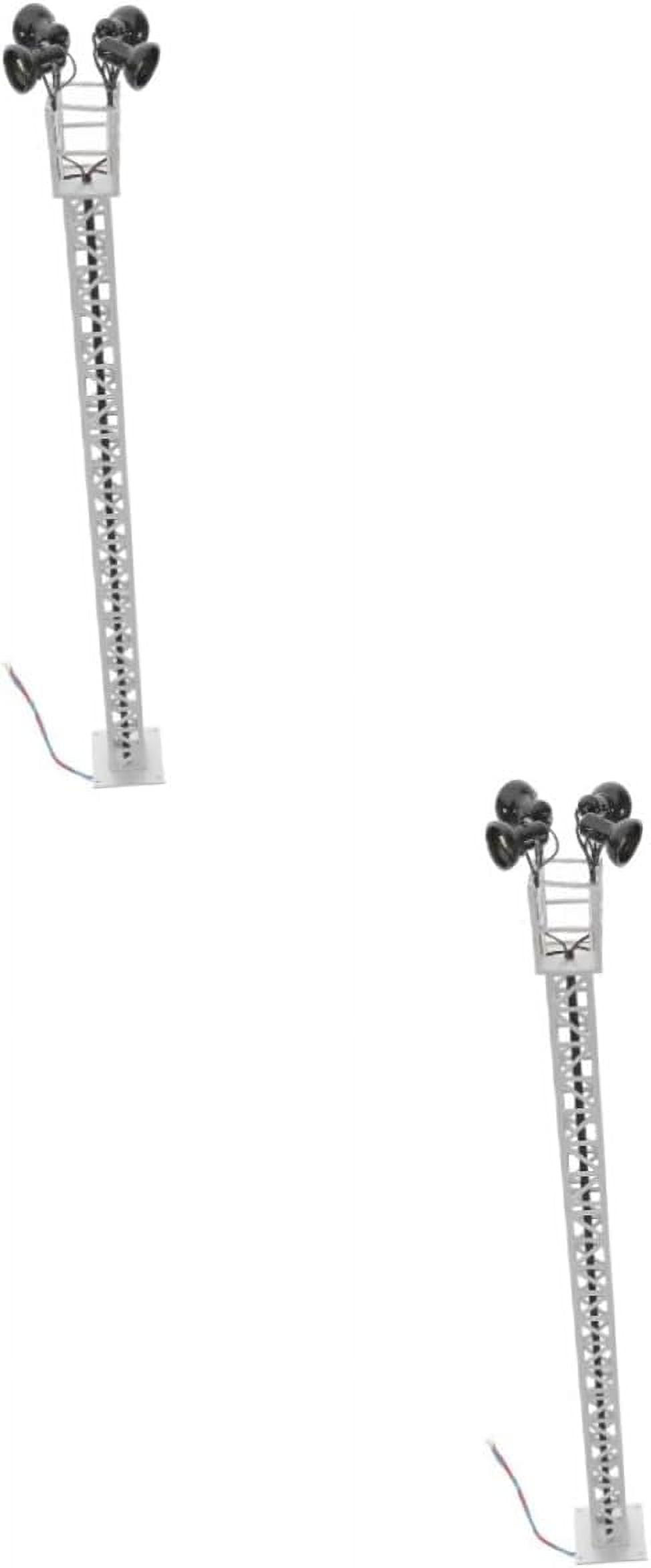 Yazoeiaing 2pcs Model Train Lights Mini Post Lights Mini Garden Street ...