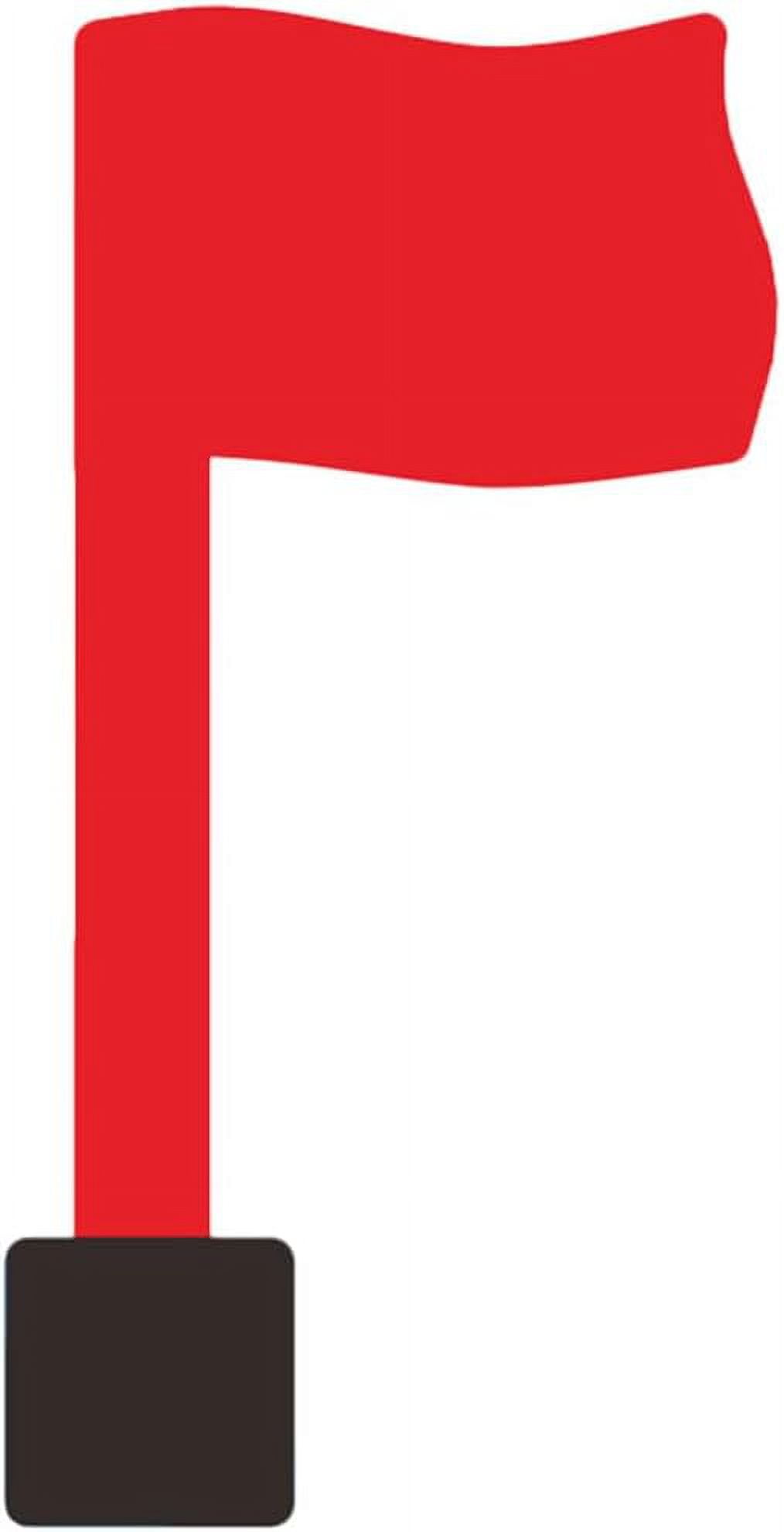 Yazoeiaing Acrylic Mailbox Flag, Universal Red Mailbox Flag, Peel and ...