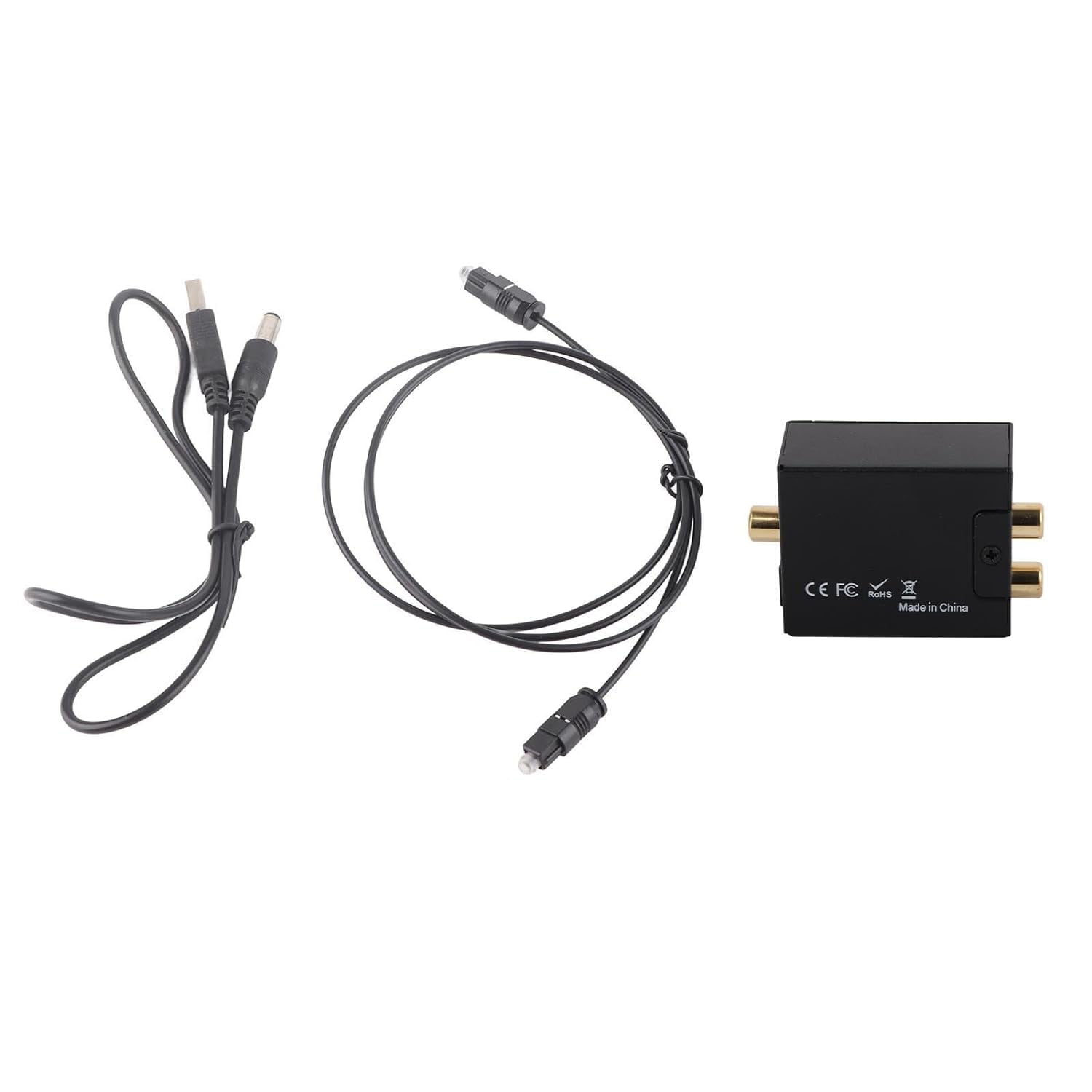 Yazoeiaing Digital to Analog Sound Converter Digital Coaxial and ...