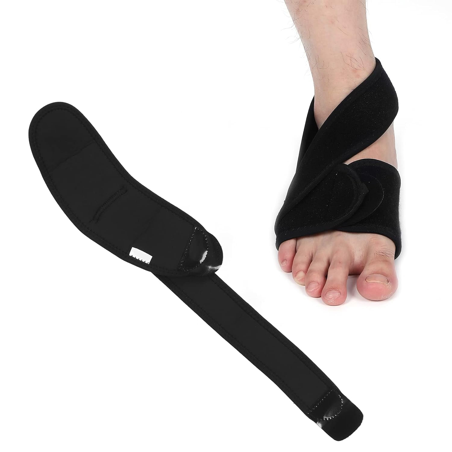 Yazoeiaing Foot Drop Brace, Professional Elastic Soft Foot Drop Brace ...