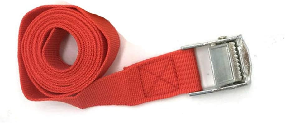 Yazoeiaing Heavy Duty Ratchet Tie Down Strap Securing Strap with Metal ...