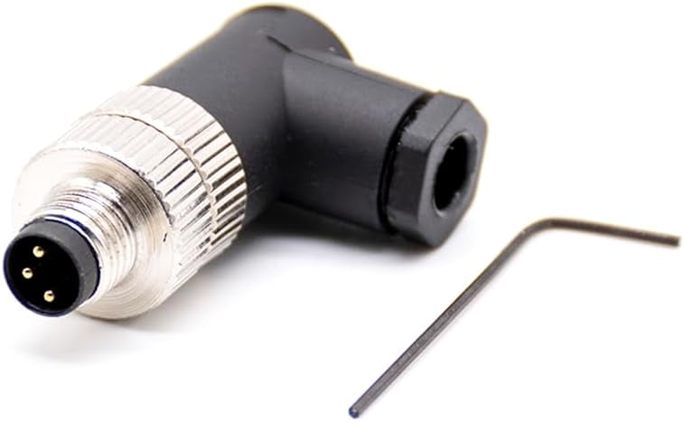 Yazoeiaing M8 Field Wireable Connector Plug, Field Assembly M8 ...