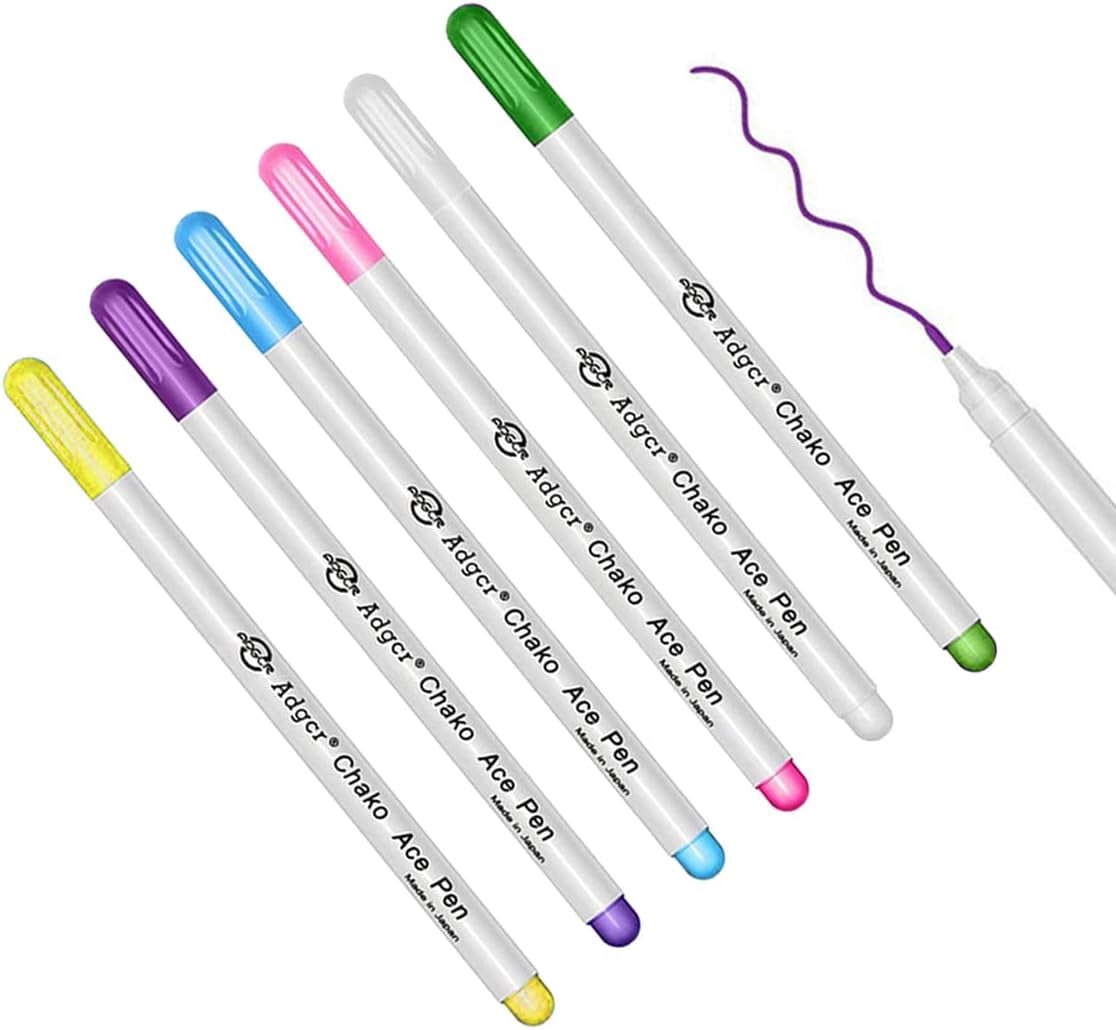 Yazoeiaing Water Erasable Fabric Marking Pen Temporary Marking Auto ...