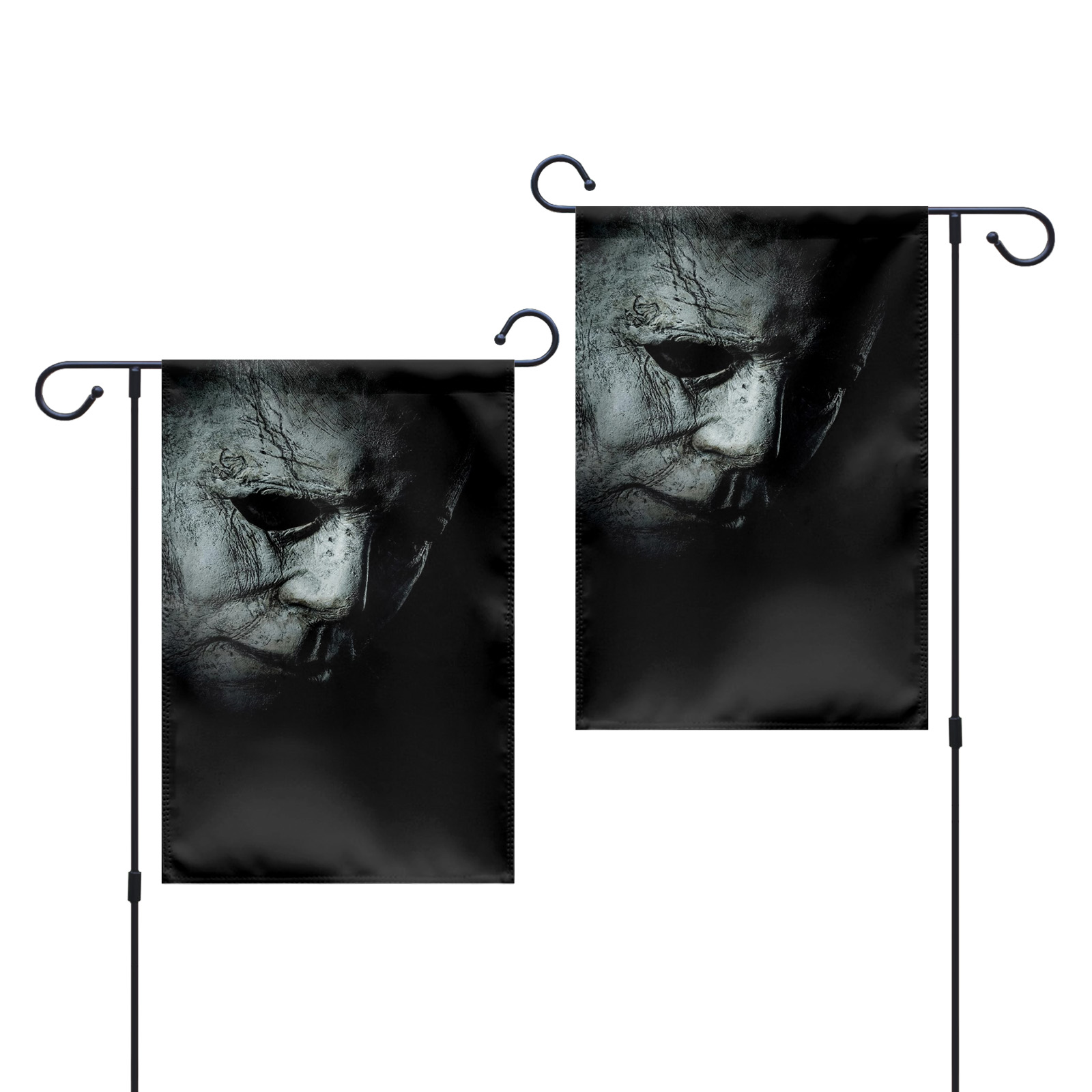 YcYDdMk Horror Movie Flags Double-Sided Garden Flag Outdoor Sign Yard ...