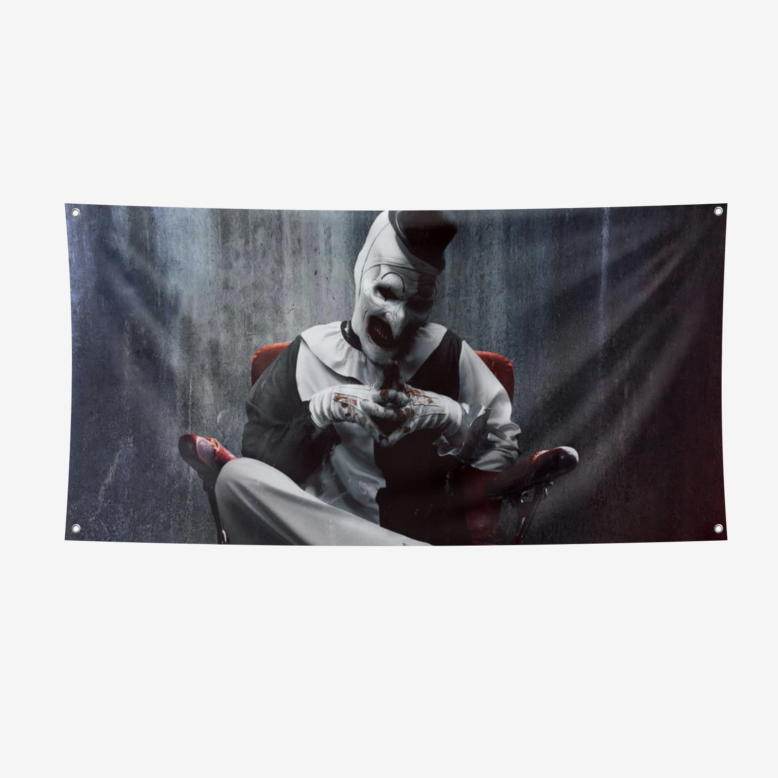 YcYDdMk Terrifier 3 Banner Porch Sign Photography Background Party ...