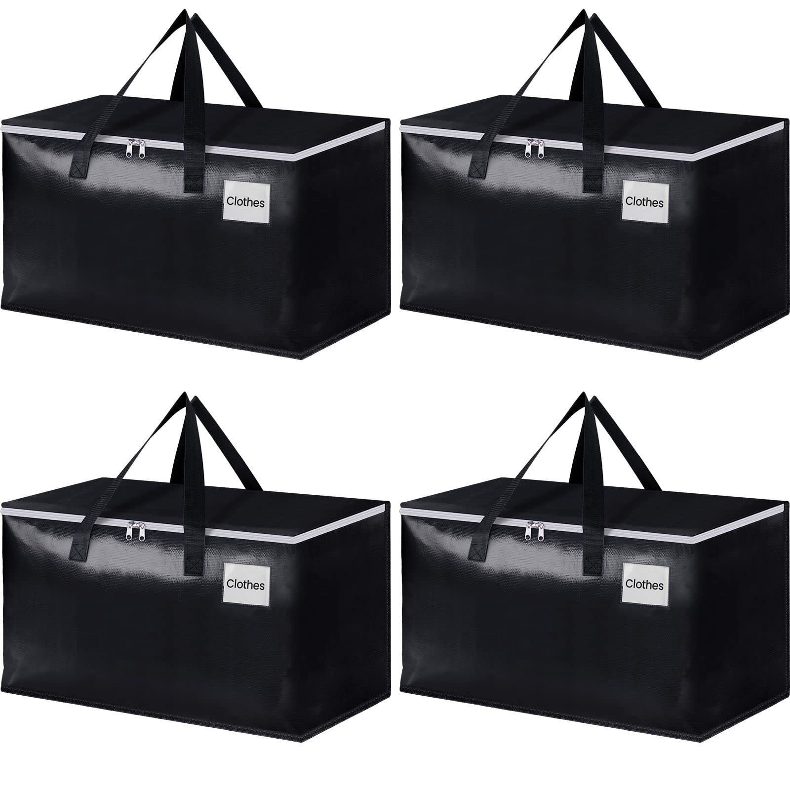 Ycandiee Extra Large Moving Boxes-Moving Bags with Zipper, Carrying ...