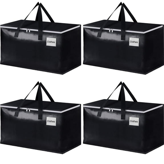 6Pcs Large Storage Bag under $5! Yannianjz Large Storage Bag, 100L ...