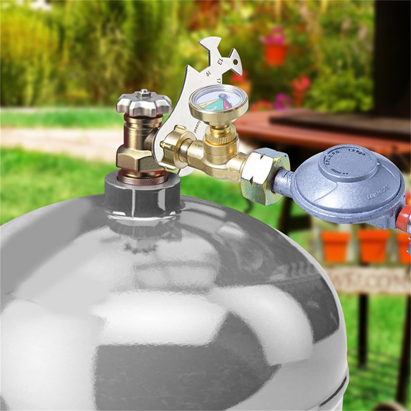 Ycandiee Gas Regulator Furniture Kitchen Simples Wrought Iron Gas ...