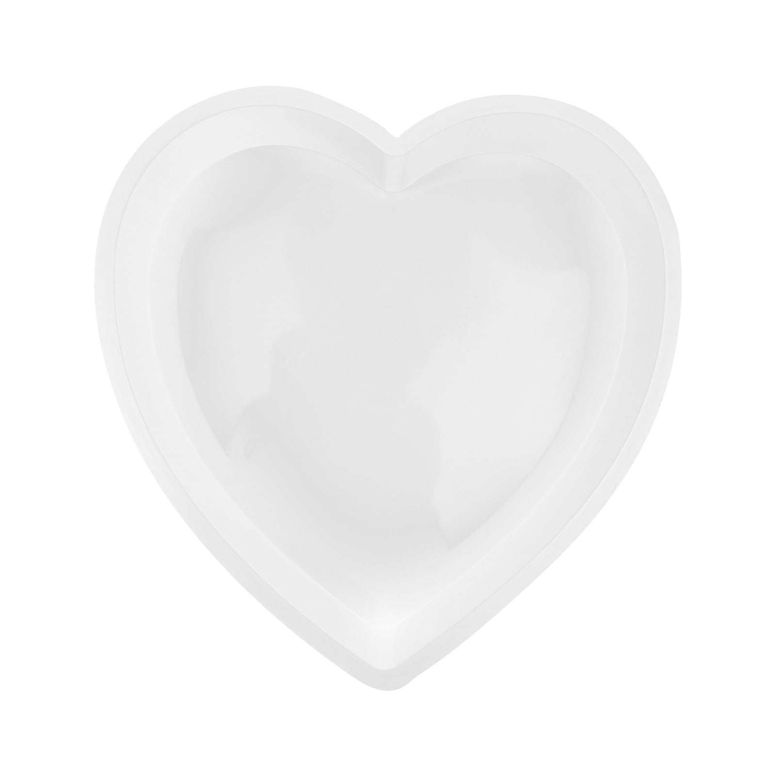 Ycandiee Heart Shaped Cake Pans,Nonstick Silicone Heart Cake Pan,Food ...