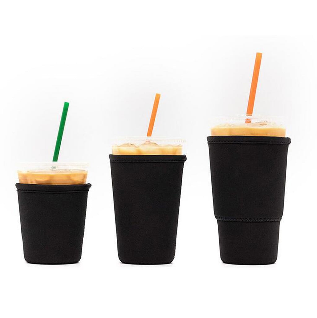 Ycandiee Iced Coffee Sleeve,Reusable Iced Coffee Sleeve ,Iced Coffee ...