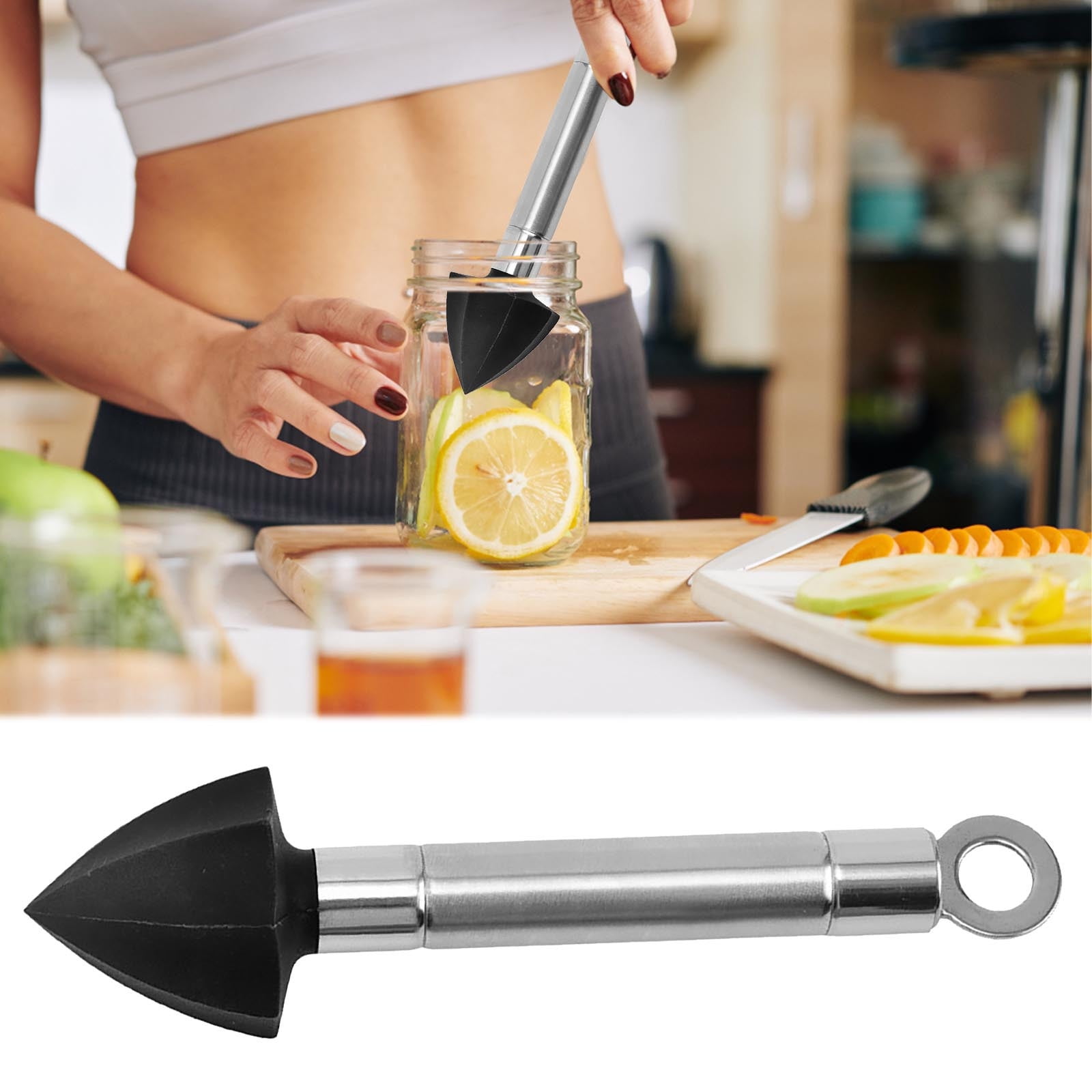 Ycandiee Manual Fruit Extractor, Stainless Steel Lemon Extractor ...