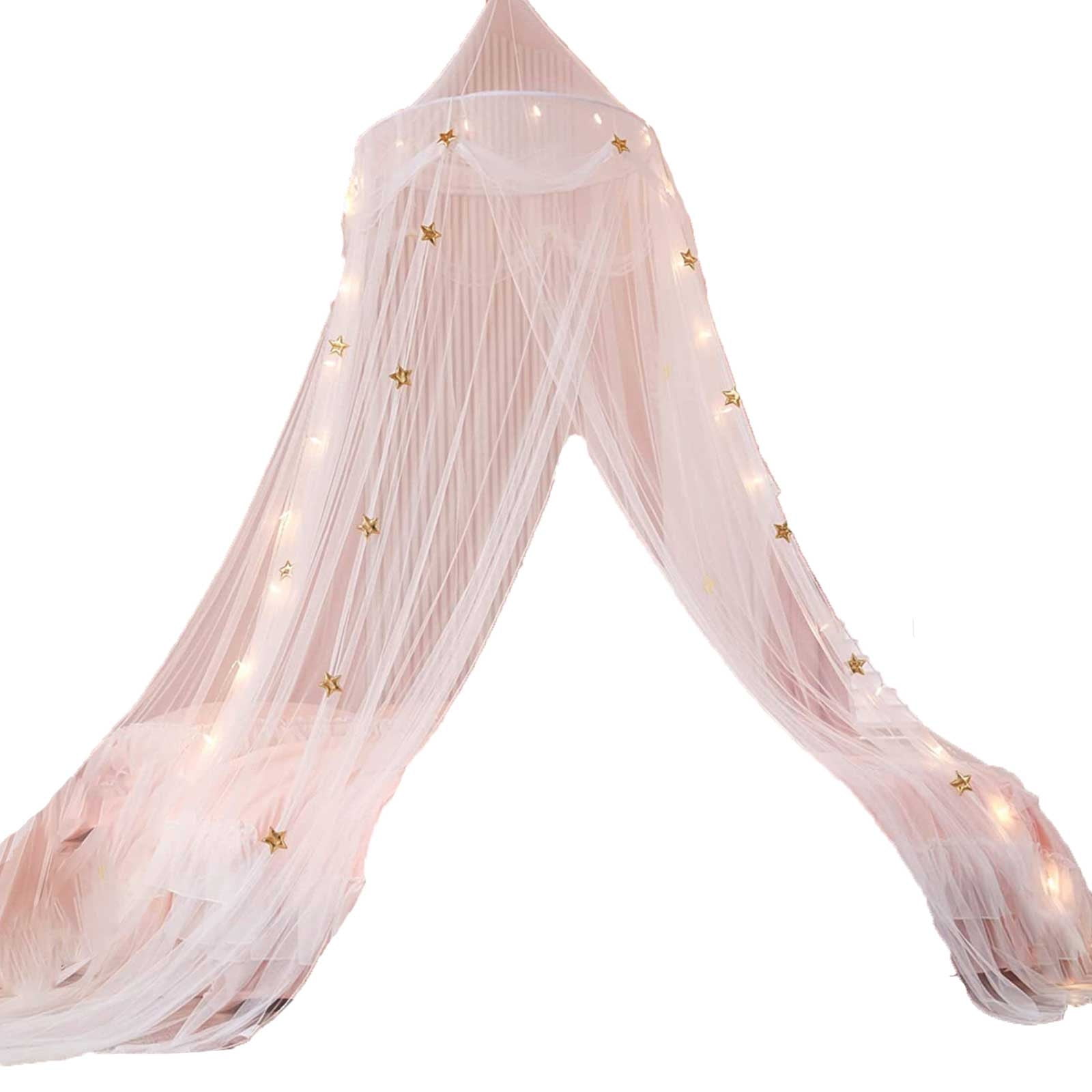 Ycandiee Mosquito Net,Luxurious Bed Canopy,Dome Premium Yarn Netting ...