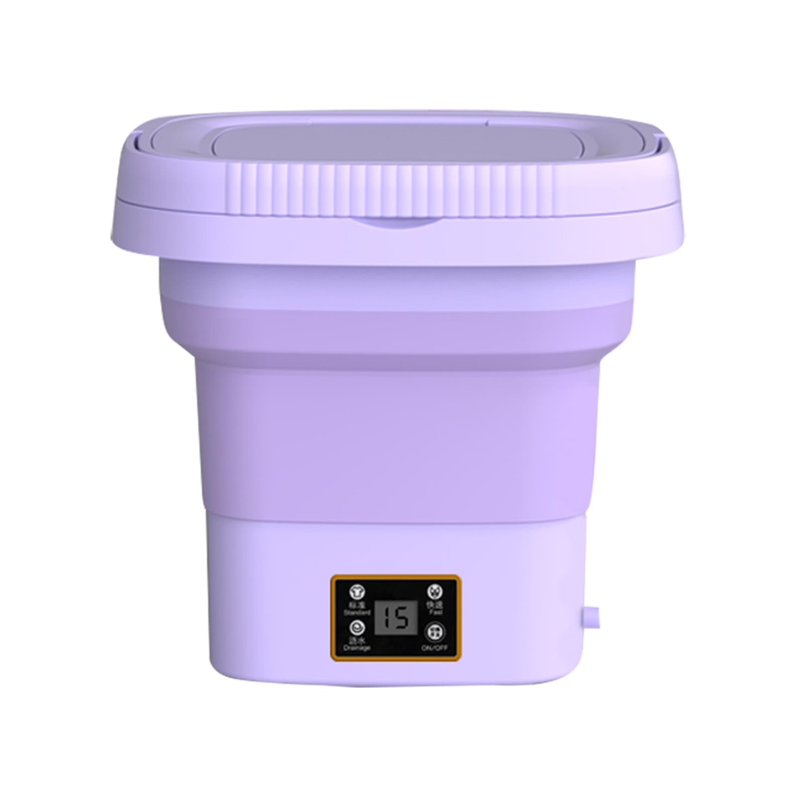 Ycandiee Portable washing machine, Mini Washer,Upgraded Collapsible ...