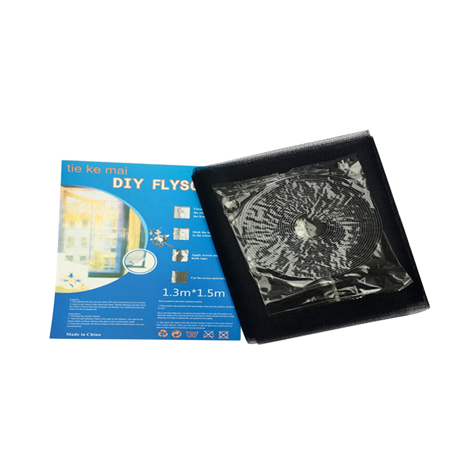 Ycandiee Self-Adhesive Window Screen, Self Adhesive Window Screen Kit ...