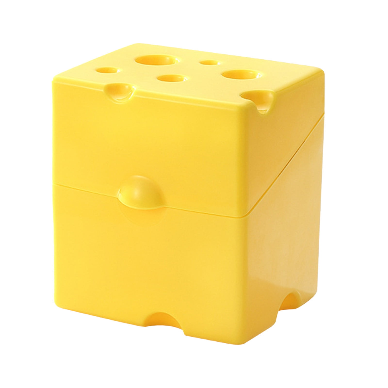 Ycandiee Sliced Cheese Container for Fridge, Plastic Slice Cheese ...