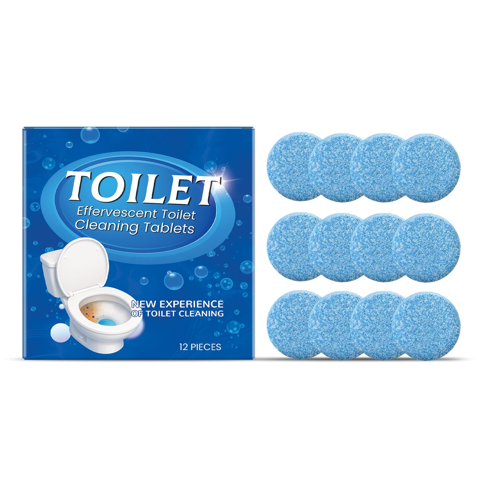 Ycandiee Toilet Bowl Cleaner Tablets, Toilet Tank Cleaners, Hard Water ...