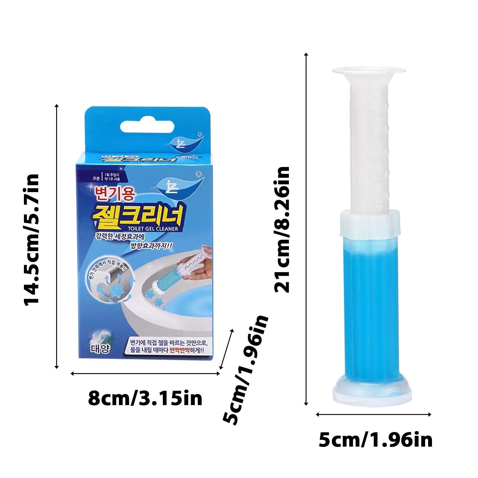 Ycandiee Toilet Gel Stamps Cleaner, Toilet Gel Stamp, Flower Shaped ...