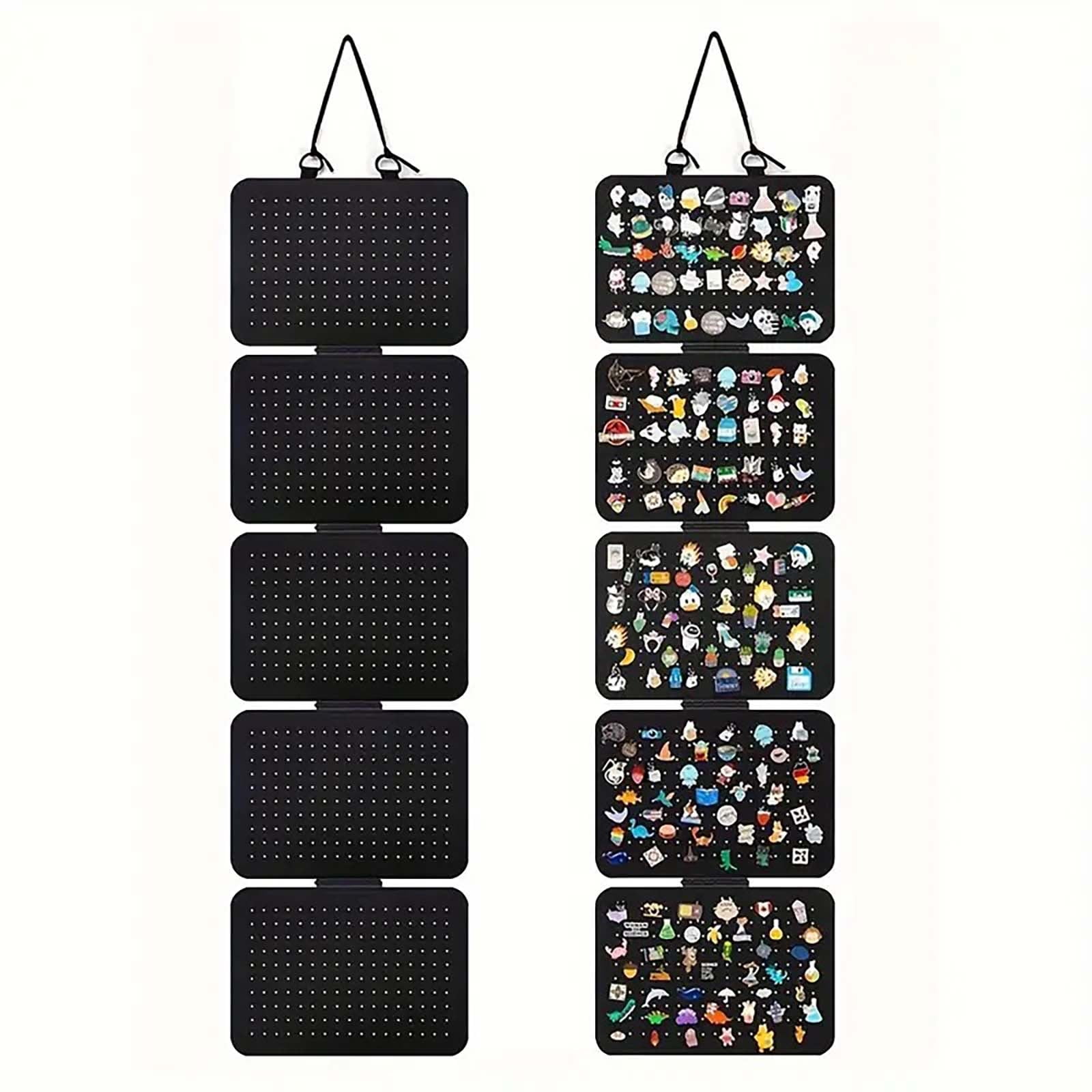 Ycandiee pin board, Hanging Enamel Lapel Pin, Display Panels Organizer ...