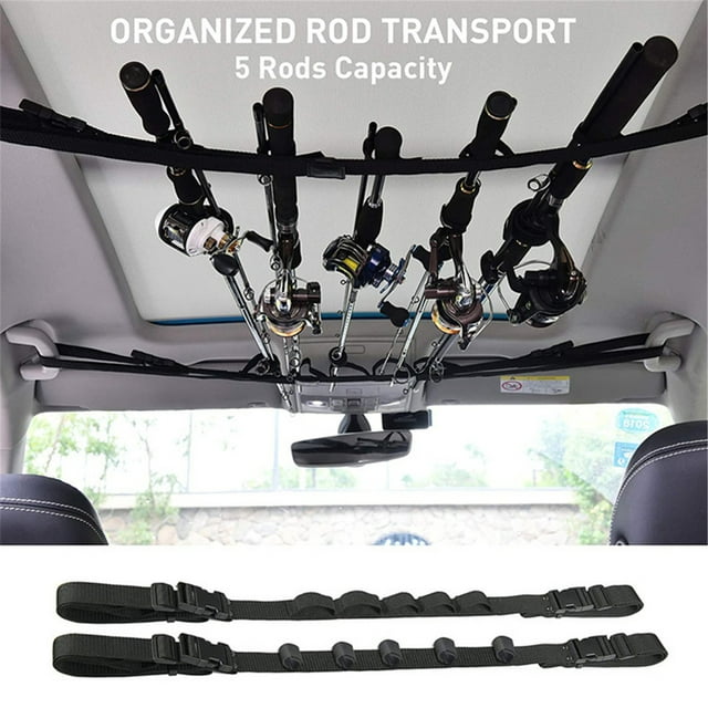 Ycolew Fishing Vehicle Rod Carrier, Car Fishing Rod Holder, Fishing ...