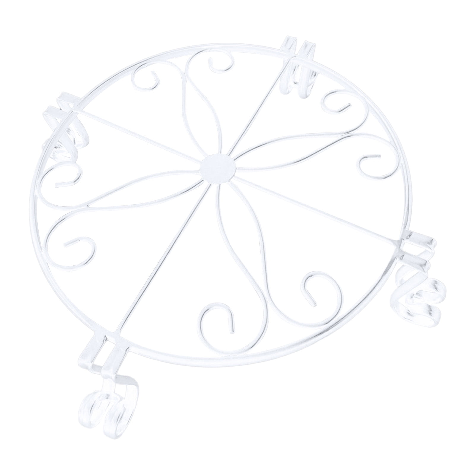 Ycolew High Metal Potted Plant Stand - Rust Proof Wrought Iron Flower ...