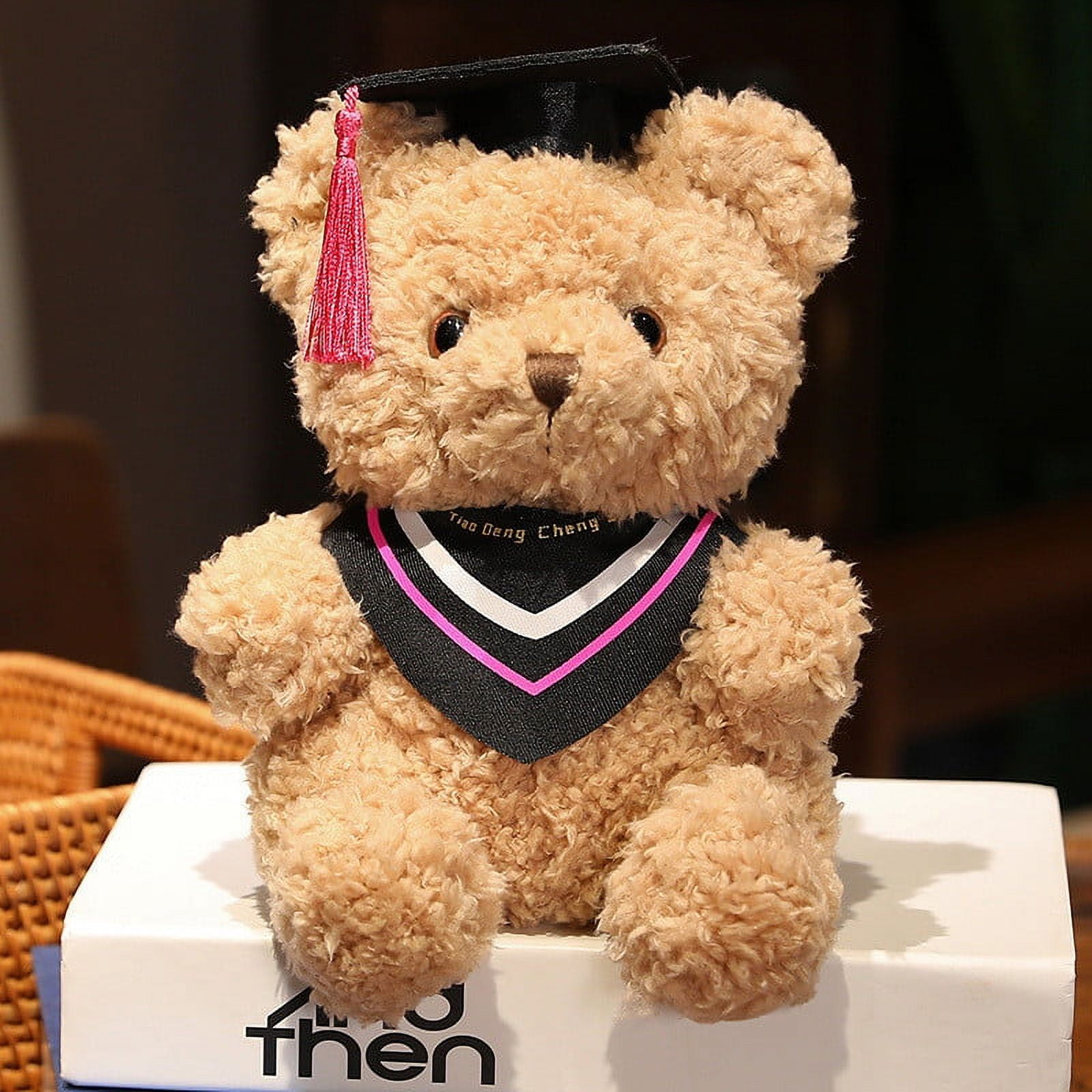 Ycolew Mini Graduation Bear Plush Gift Stuffed Animal with Cap Gift for ...