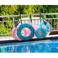 MESH TITAN Outdoor Swim Pool Float Storage Bag, Heavy Duty Holder for ...