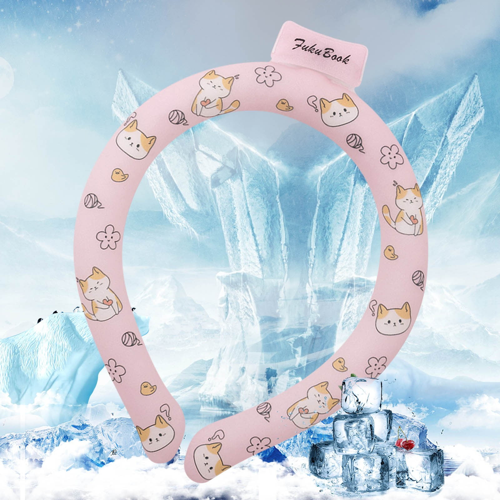 Ycolew Wearable Cooling Neck Wraps Reusable Neck Cooler Neck Cooling ...