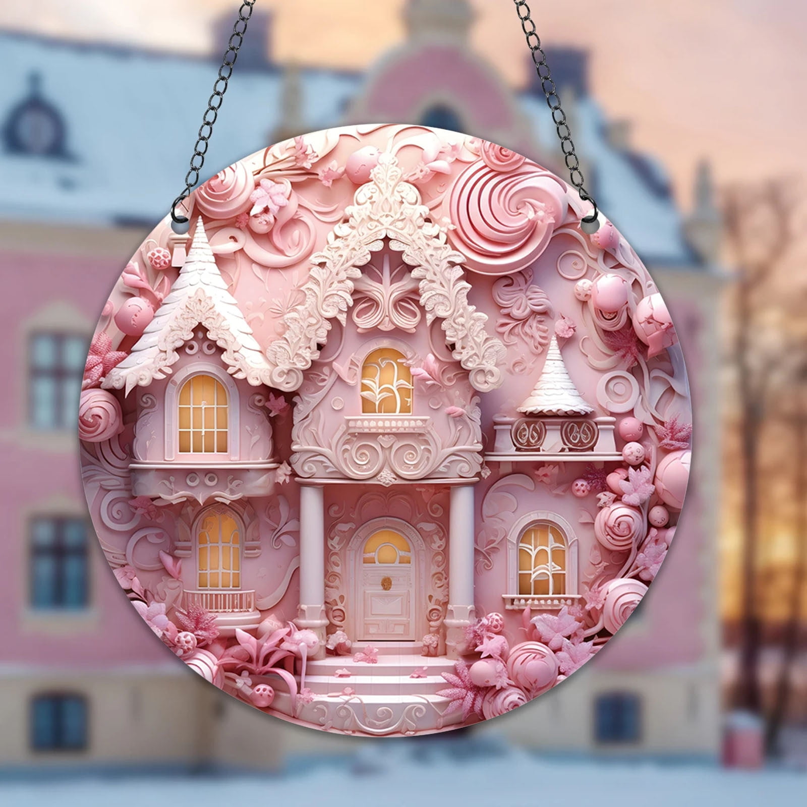 Ydojg 2D Flat Printing Valentine Day Style Angel Pink Theme Transparent ...