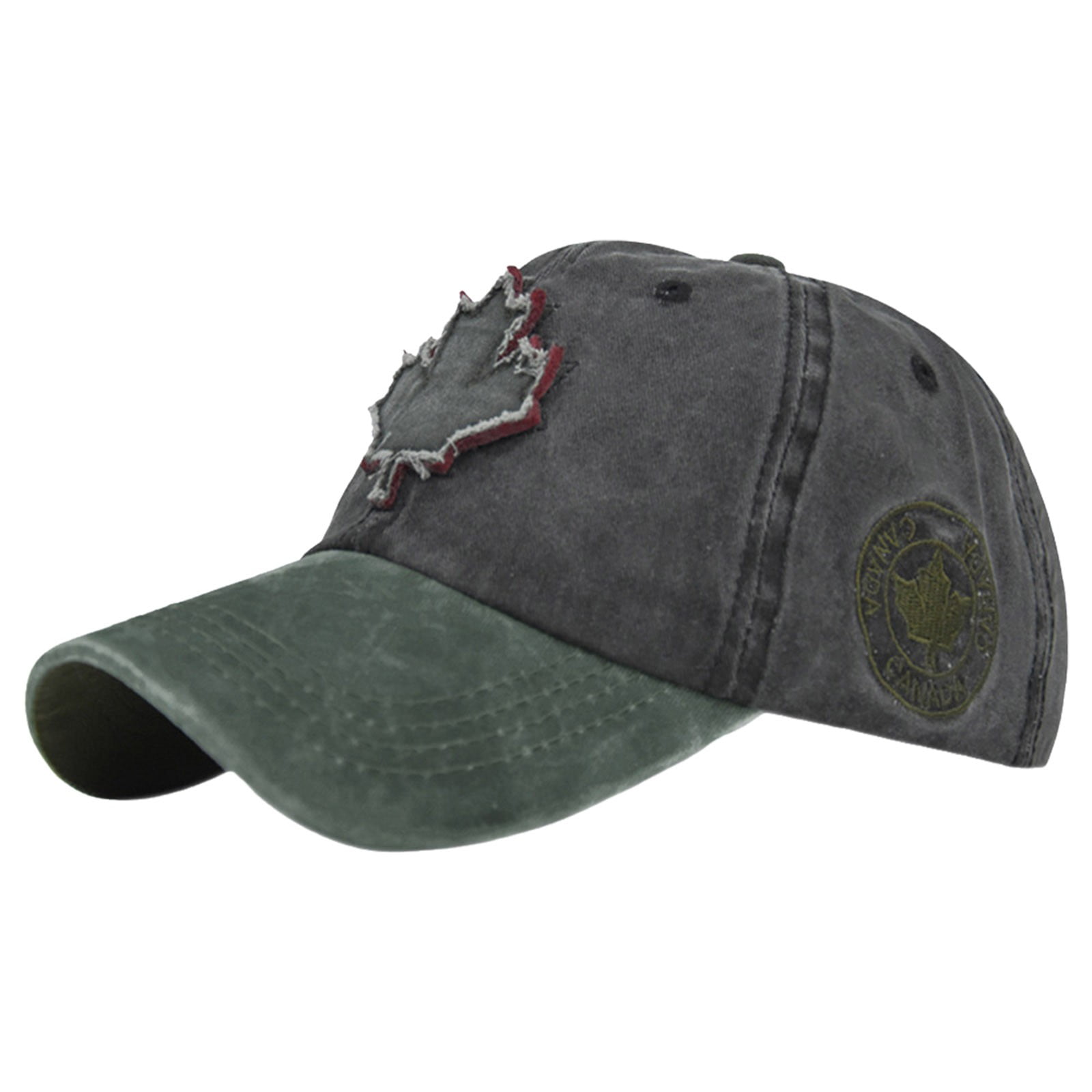 Ydojg Canada Baseball Cap Canada Day Embroidered Maple Leaf Flag ...