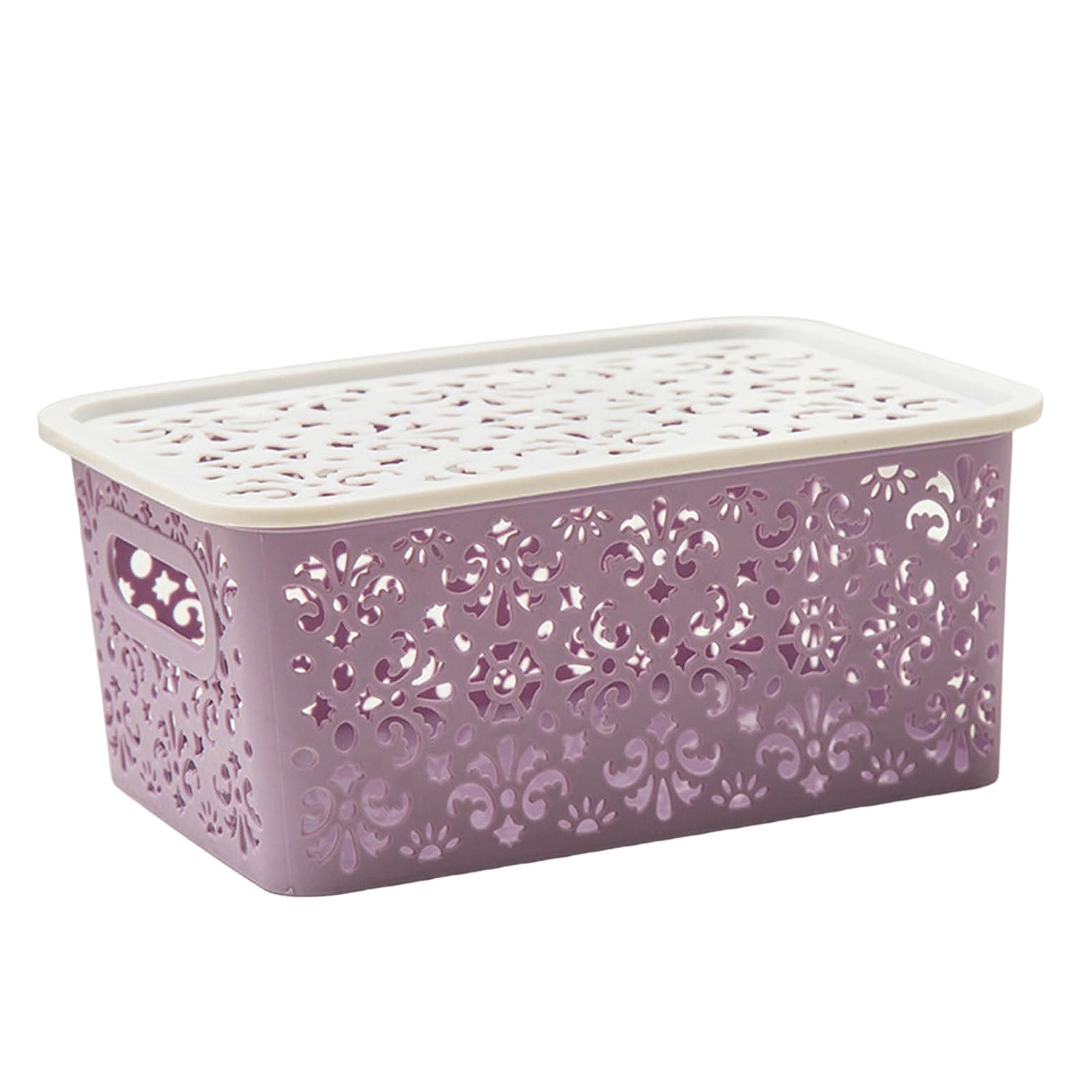 Ydojg Storage Organization Stackable Storage Box Hollow Out Delicate ...