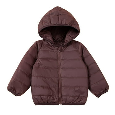 Gyratedream 2-6T Toddler Kids Little Boy Girl Winter Down Coat Fleece Lined Hooded Jacket ...