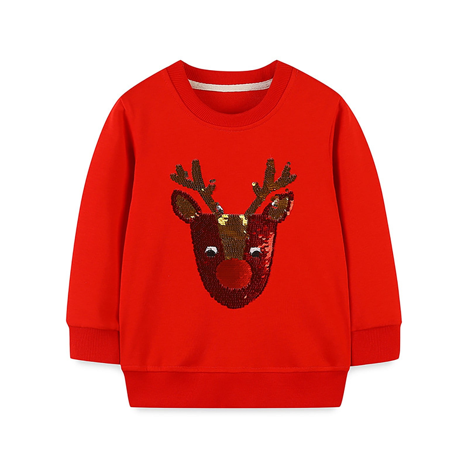 Ydojg Toddler Girls Sweatshirts Baby Boy Girl Christmas Sweatshirt ...