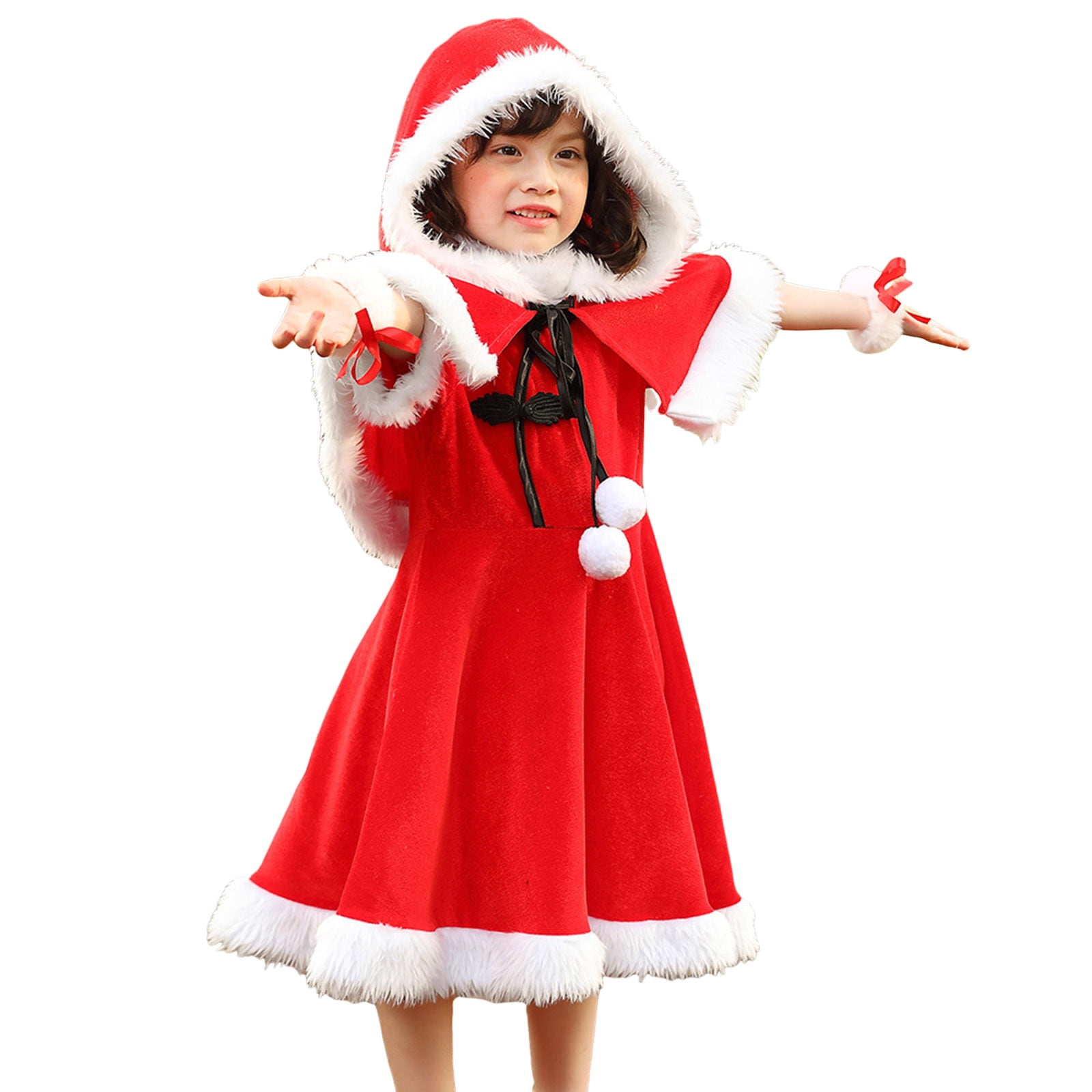 Ydojg Two Piece Outfits For Girls Boys Toddler Christmas Santa Warm ...